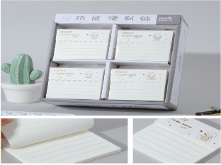 B01-1(Caja-576)NOTA DE POSTICK CON HOJA DE RAYA – LIBIYAN